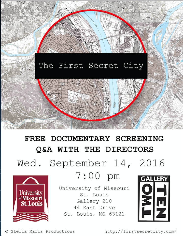 The First Secret City at UMSL | The first secret city